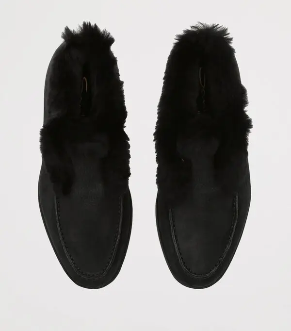 Santoni Hadeel Ankle Boots - Black