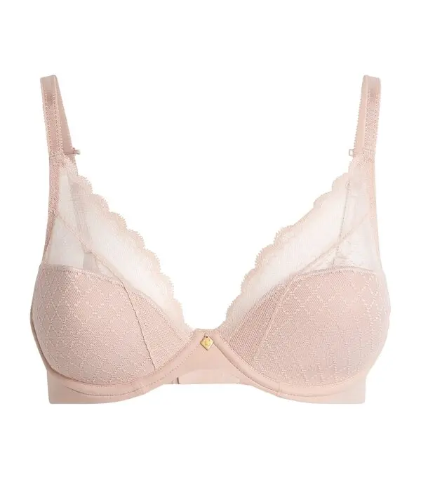 Chantelle Norah Chic Underwired T-shirt Bra - Pink