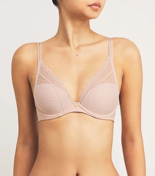 Chantelle Norah Chic Underwired T-shirt Bra - Pink