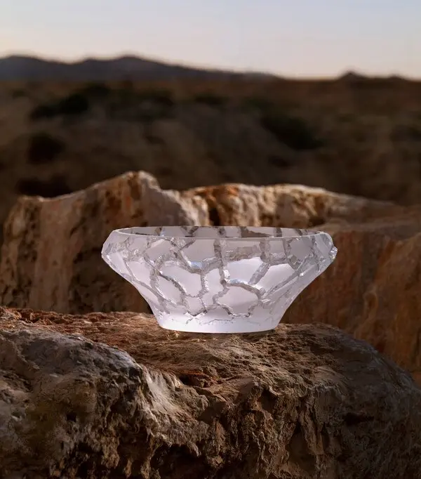 Lalique Crystal Caldera Bowl