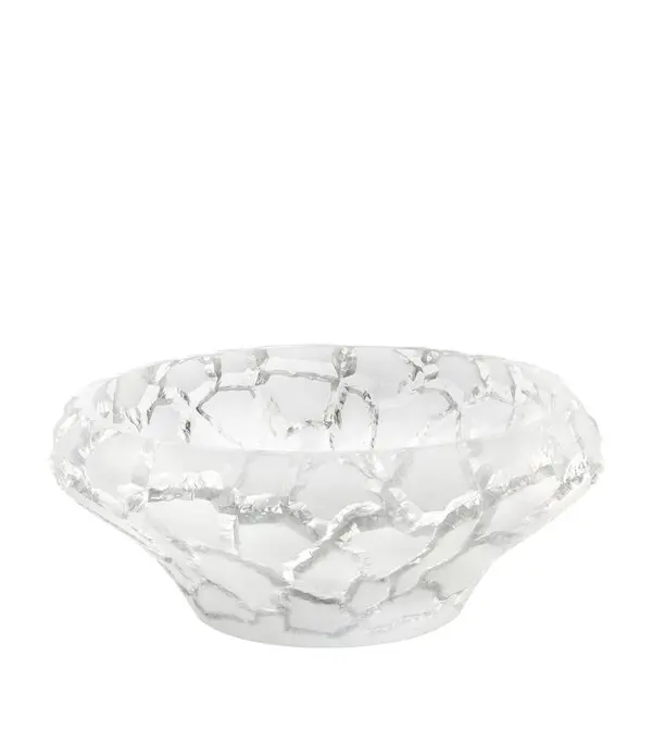 Lalique Crystal Caldera Bowl - Clear