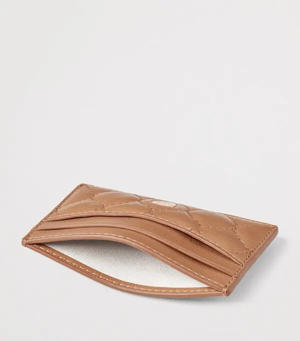 ASPINAL OF LONDON Leather Slim Card Holder - Neutral