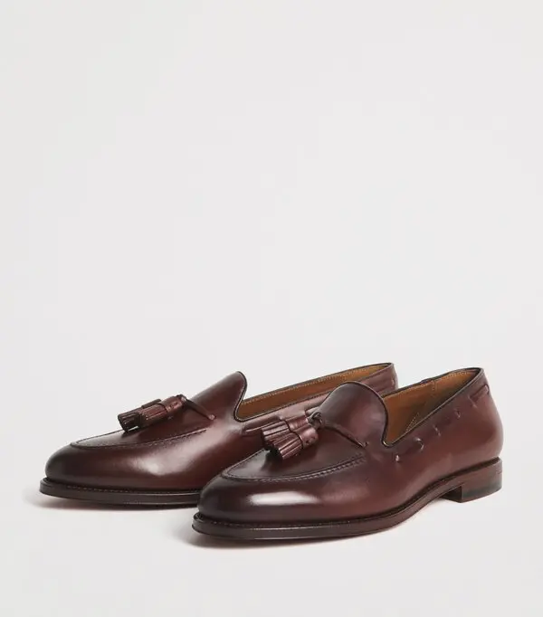 Polo Ralph Lauren Leather Tasselled Maestra Loafers - Brown