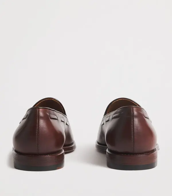 Polo Ralph Lauren Leather Tasselled Maestra Loafers - Brown