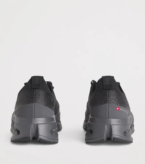 On Cloudsurfer Max Lace Up Sneakers - Black