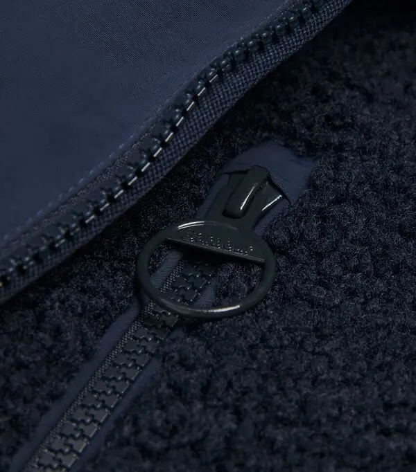 Barbour Reversible Fleece Gilet - Navy
