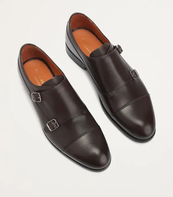 Kurt Geiger Leather Sloane Monk Shoes