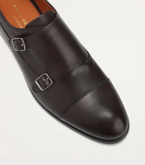 Kurt Geiger Leather Sloane Monk Shoes