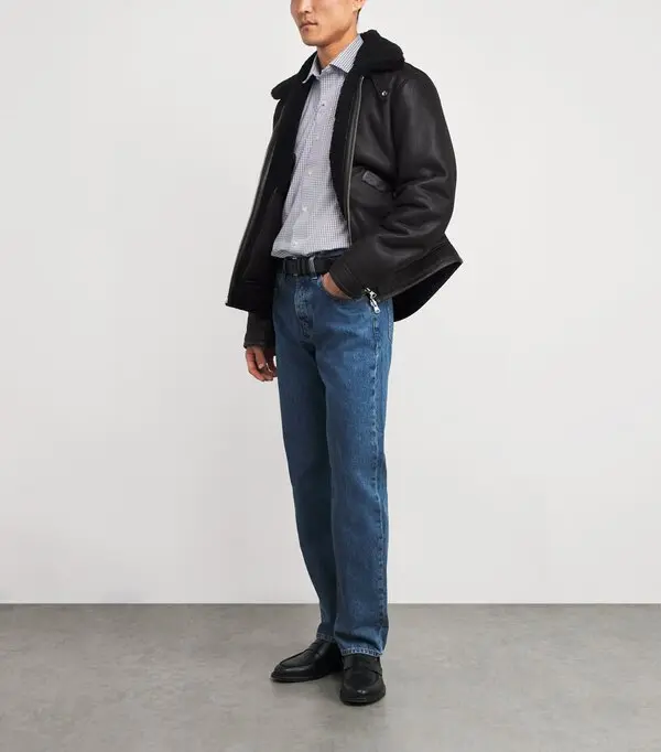 Polo Ralph Lauren Cotton Poplin Check Shirt - Navy