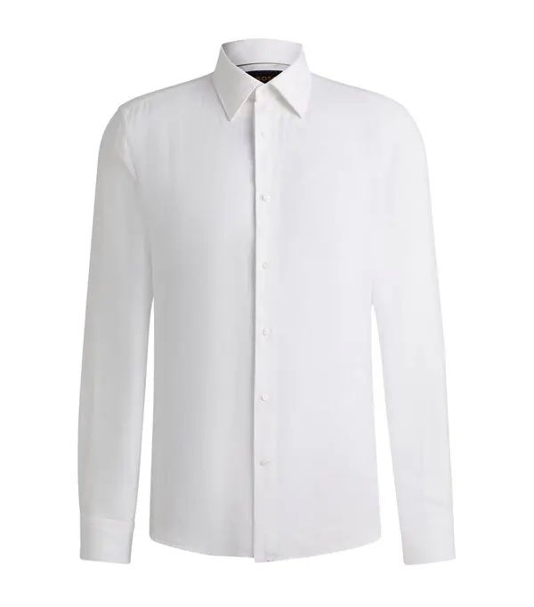 BOSS Linen Slim Shirt