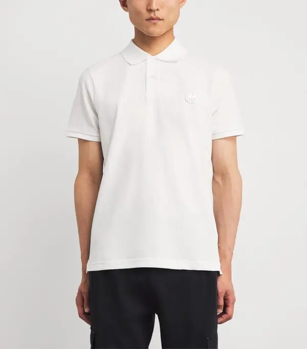 Moose Knuckles Logo Polo Shirt - White