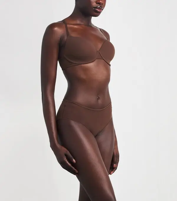 SKIMS Fits Everybody T-shirt Bra - Brown