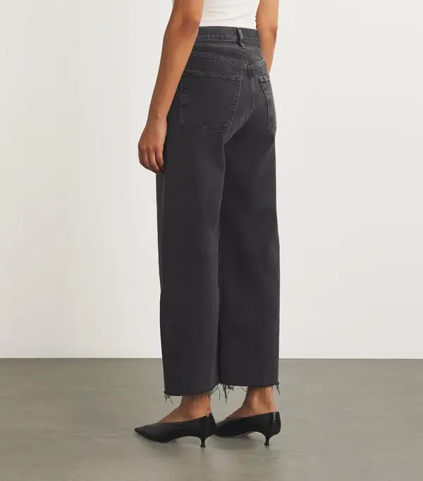 Citizens Of Humanity Ayla Cropped Jeans - Black