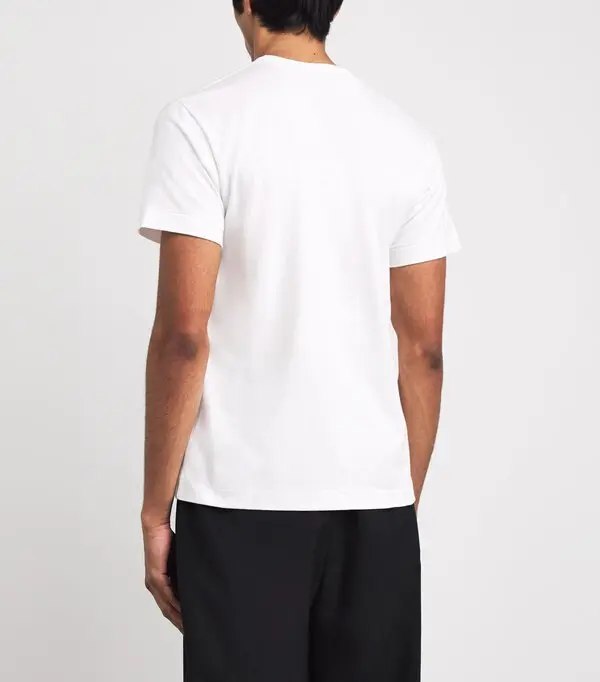 Play Comme Des Garcon Heart Logo T-shirt - Black