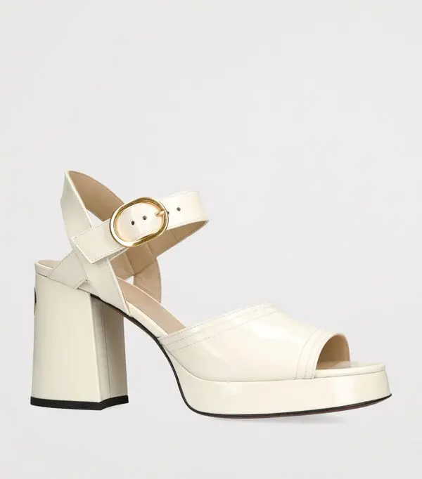 Valentino Garavani Fawcette 100 Heeled Sandals - Beige
