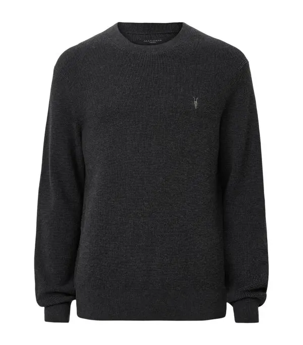 ALLSAINTS Organic Cotton-wool Aspen Sweater - Black