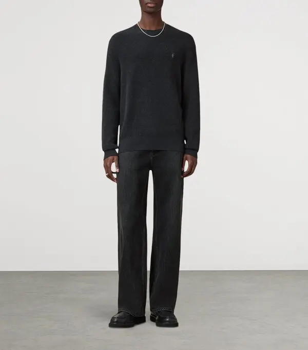 ALLSAINTS Organic Cotton-wool Aspen Sweater - Black