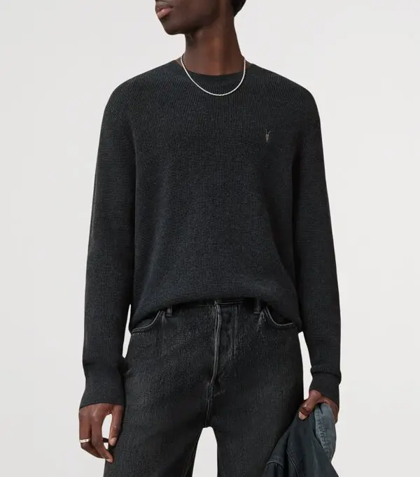 ALLSAINTS Organic Cotton-wool Aspen Sweater - Black