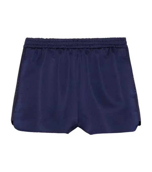 Max & Co. Satin Athletic Shorts