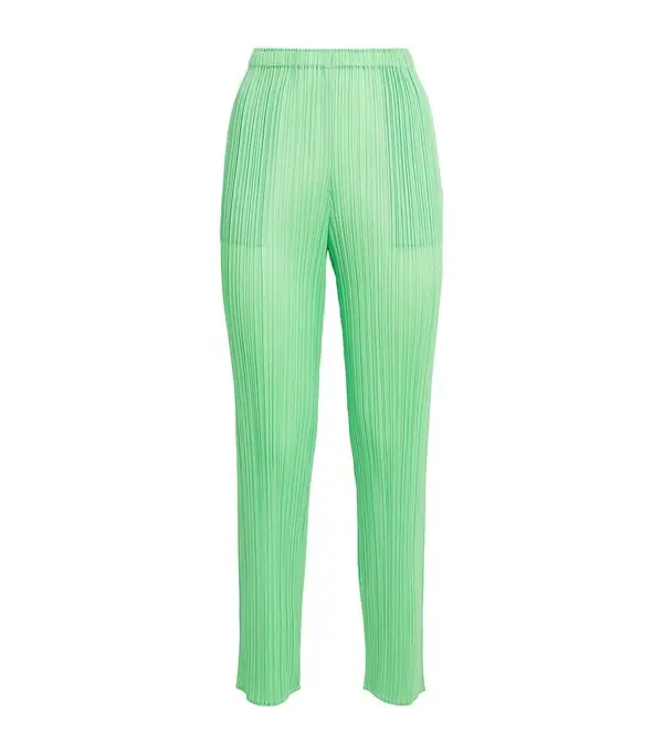 Issey Miyake Trousers - Green
