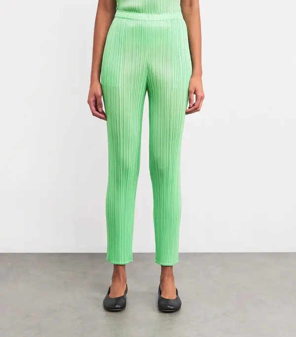 Issey Miyake Trousers - Green