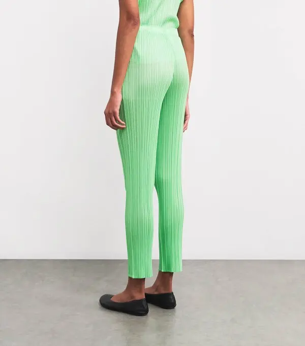 Issey Miyake Trousers - Green
