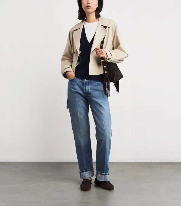 FRAME The Vertical Straight Jeans - Blue
