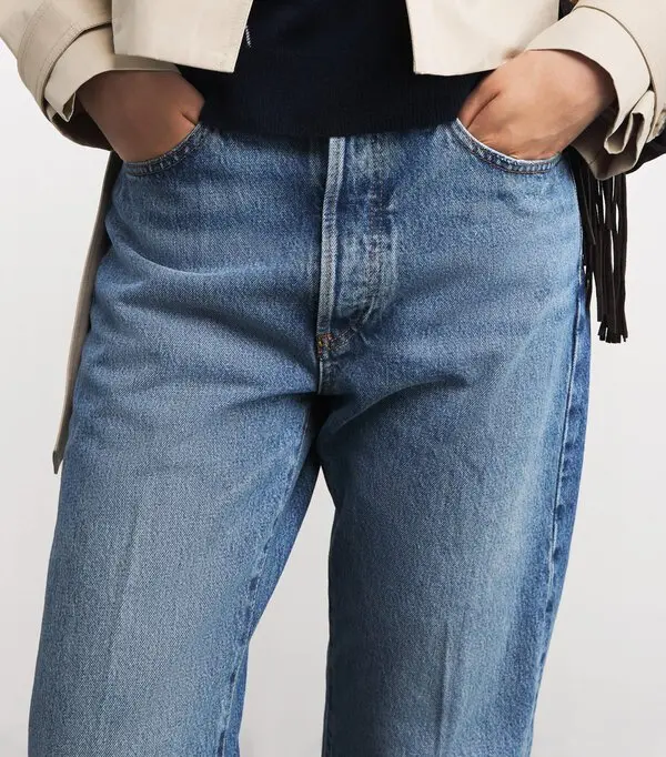 FRAME The Vertical Straight Jeans - Blue