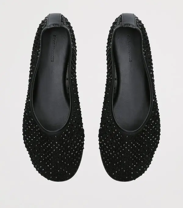 Dear Frances Balla Mesh Ballerina Flats