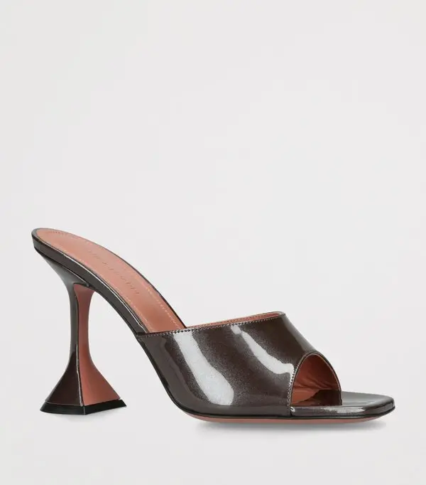 Amina Muaddi Lupita 95 Mules - Brown