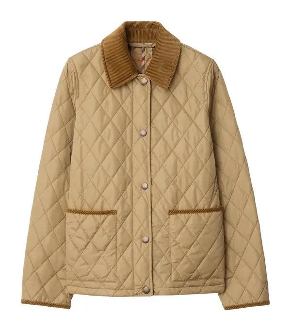 Burberry Quilted Field Jacket - Beige
