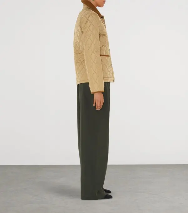 Burberry Quilted Field Jacket - Beige