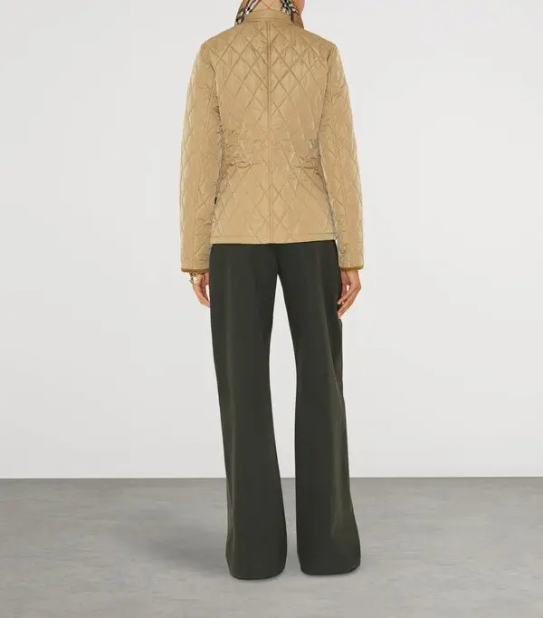 Burberry Quilted Field Jacket - Beige