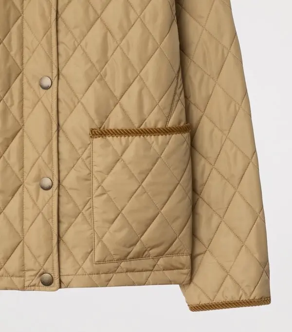 Burberry Quilted Field Jacket - Beige