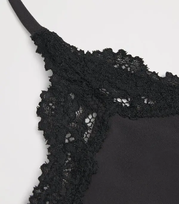 SKIMS Fits Everybody Scoop-neck Bralette - Black