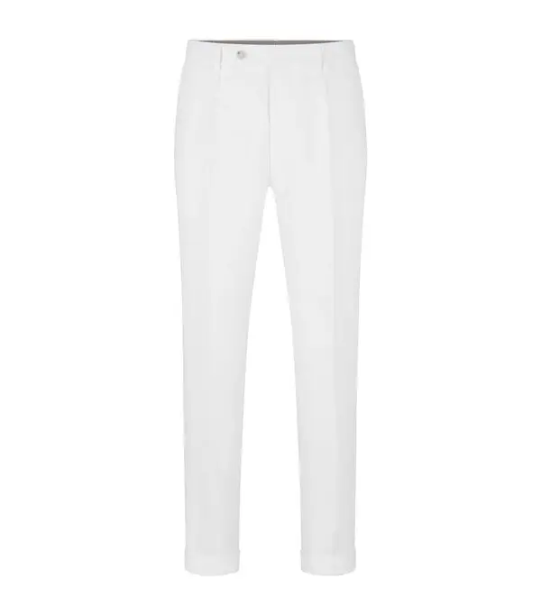 BOSS Linen Tailored Trousers