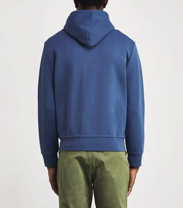 Polo Ralph Lauren Tech Knit Zip-up Hoodie - Blue