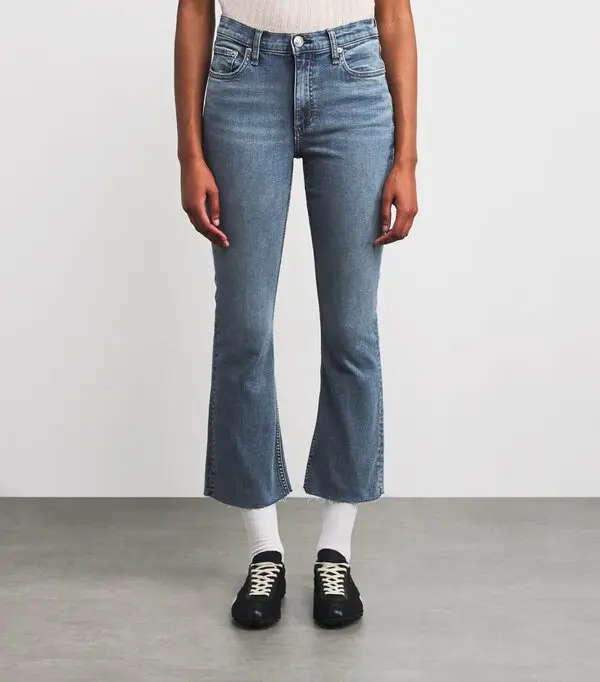 Rag & Bone Peyton Mid-rise Bootcut Jeans - Blue