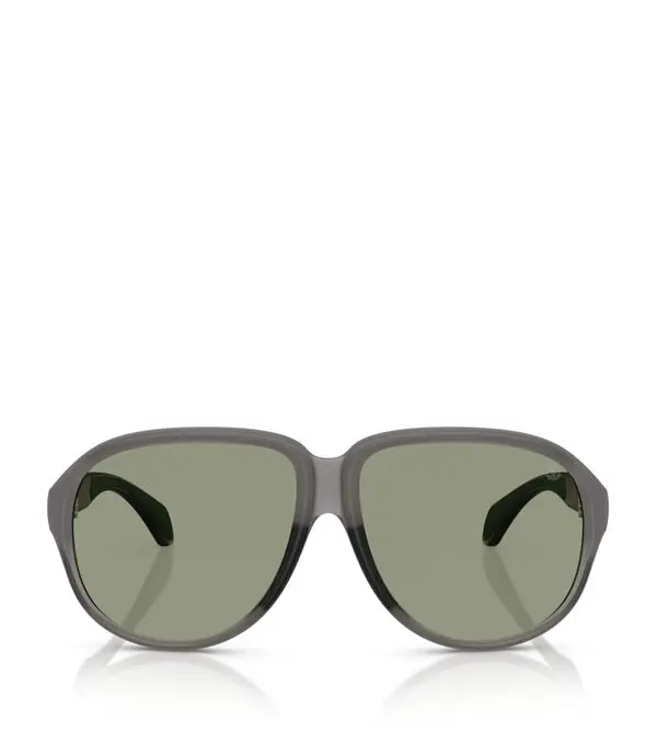 Moncler Injected Halcyonne Me8001 Sunglasses - Grey