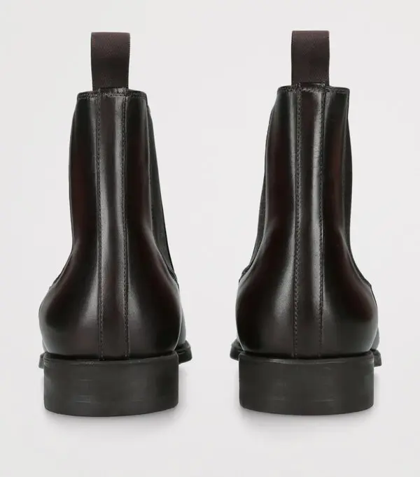 Magnanni Suede Madison Chelsea Boots - Black