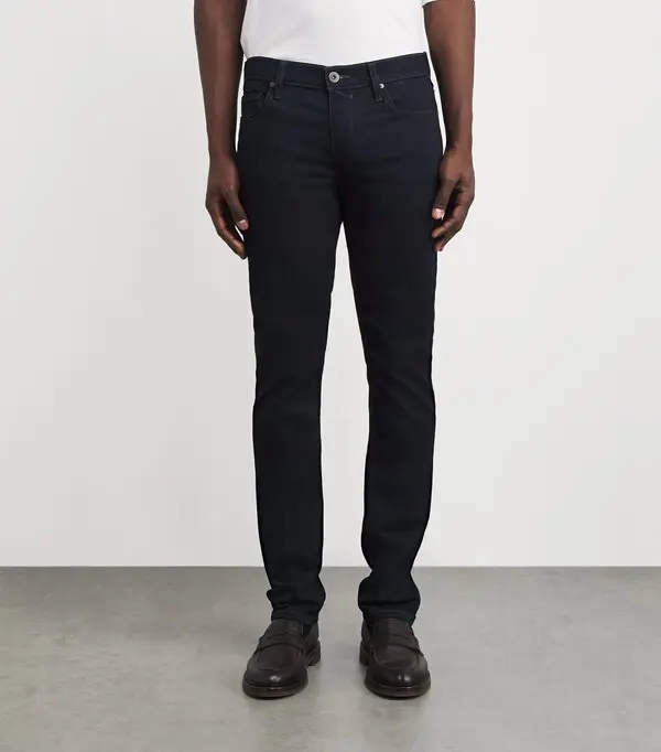 Paige Federal Slim-straight Jeans - Black
