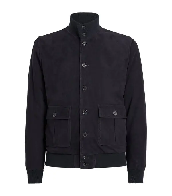 VALSTAR Valstarino Suede Bomber Jacket