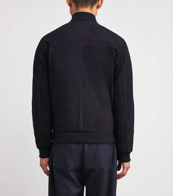 VALSTAR Valstarino Suede Bomber Jacket