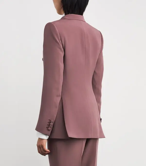 Brioni Silk Double-breasted Flavia Blazer