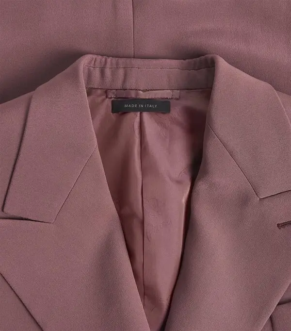 Brioni Silk Double-breasted Flavia Blazer