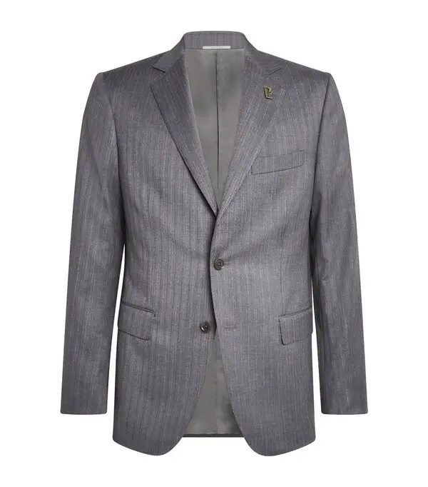 Pal Zileri Wool-blend Blazer - Grey