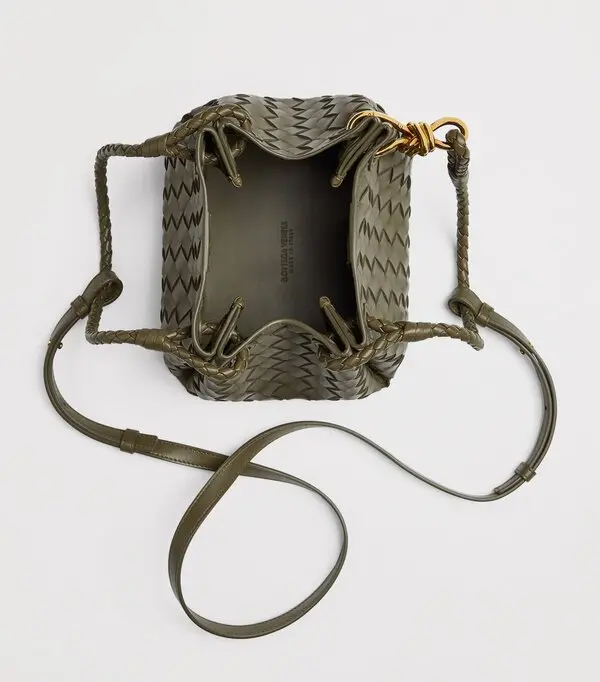Bottega Veneta Small Parachute Shoulder Bag - Green