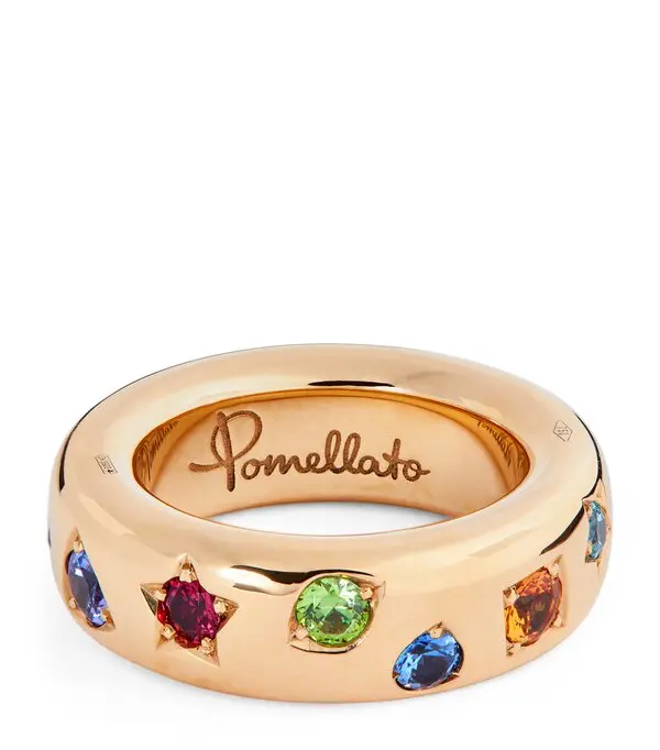 Pomellato Iconica Gemstone Ring - Blue