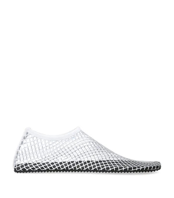 Christopher Esber Mesh Water Ballet Flats - White