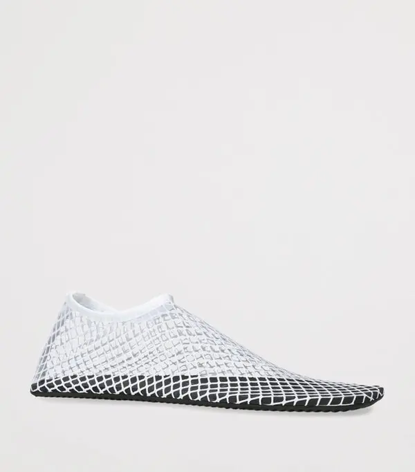 Christopher Esber Mesh Water Ballet Flats - White
